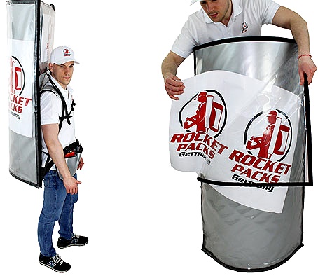 Rocketpacks Germany Sell beverage dispenser backpacks