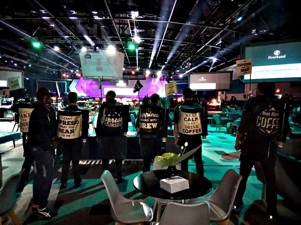 Coffee Backpack 2 x 11 Liter for two kind of hot and cold coffee